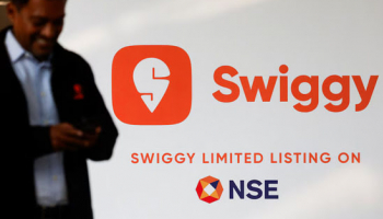 Swiggy's Shares Jump in Trading Debut after $1.4 Billion IPO