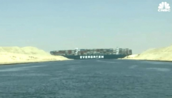 Ever Given, Cargo Ship that Ran Aground, is Still Stuck